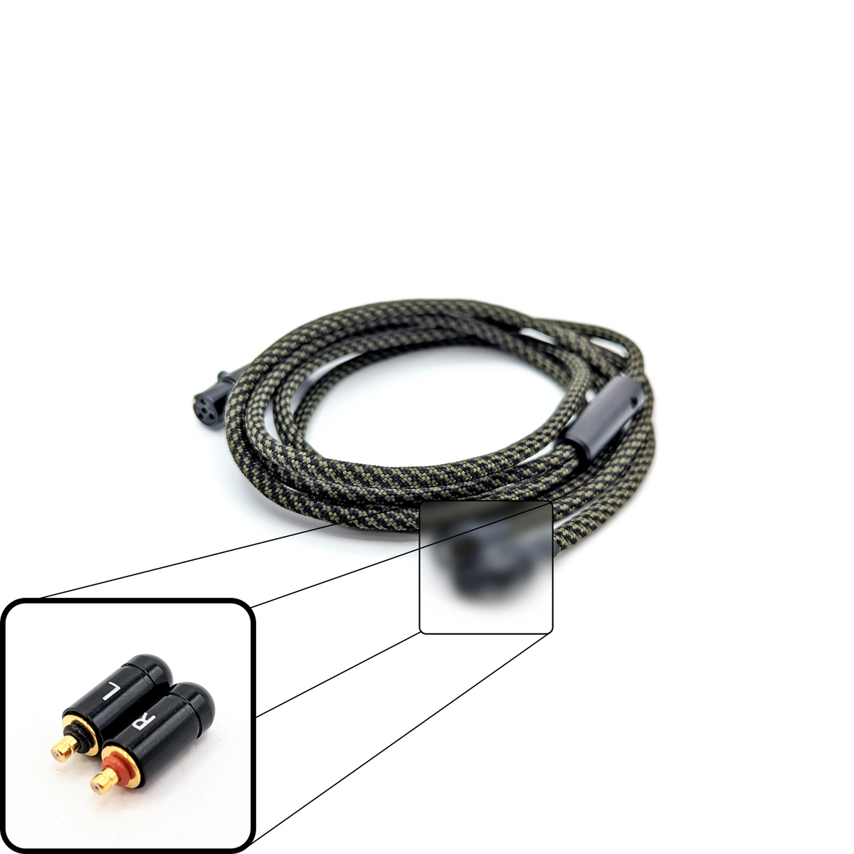 CST-PC-7: Custom Dual IPX IEM cable (Balanced Capable) – Hart Audio Cables