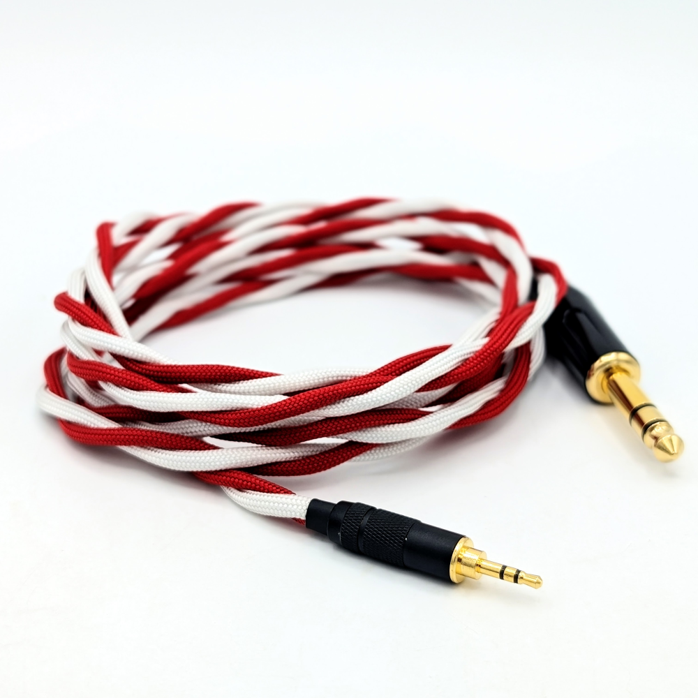 TWBRA-HC-17: Custom Twisted Braid 2.5mm headphone cable for Momentum 4 ...