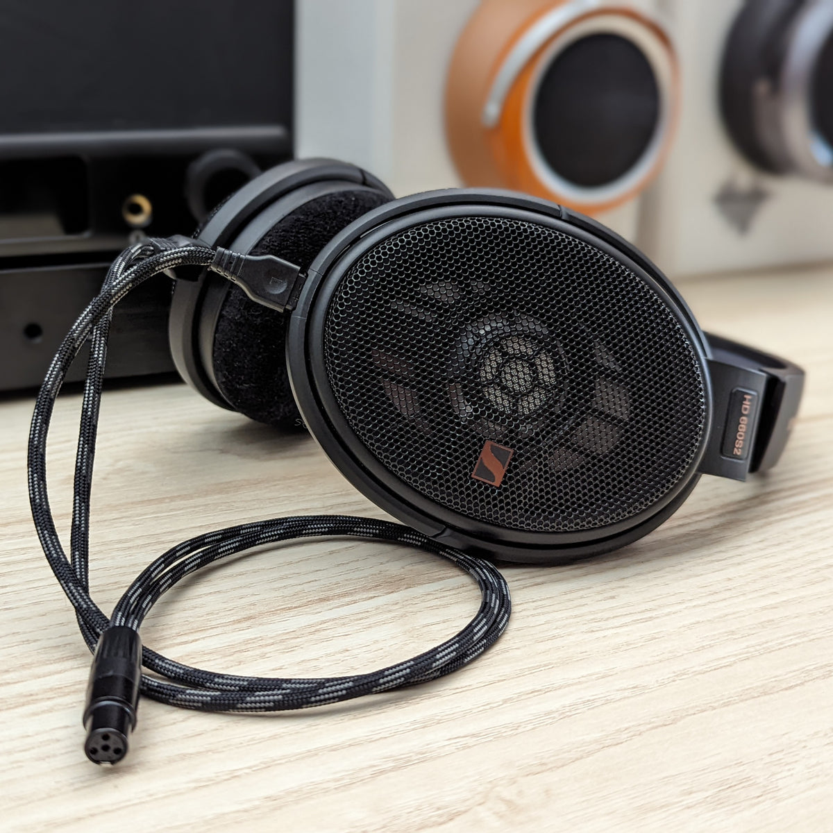 HC-5-Split: Dual Senn. 2-pin split headphone cable for HD600, 6XX, 58x ...