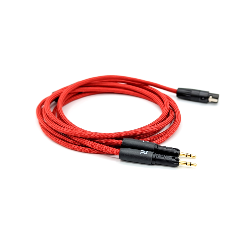 HC-6-Dual: Dual Locking 2.5mm cable for ATH-R70x / R70xa Headphones (M ...
