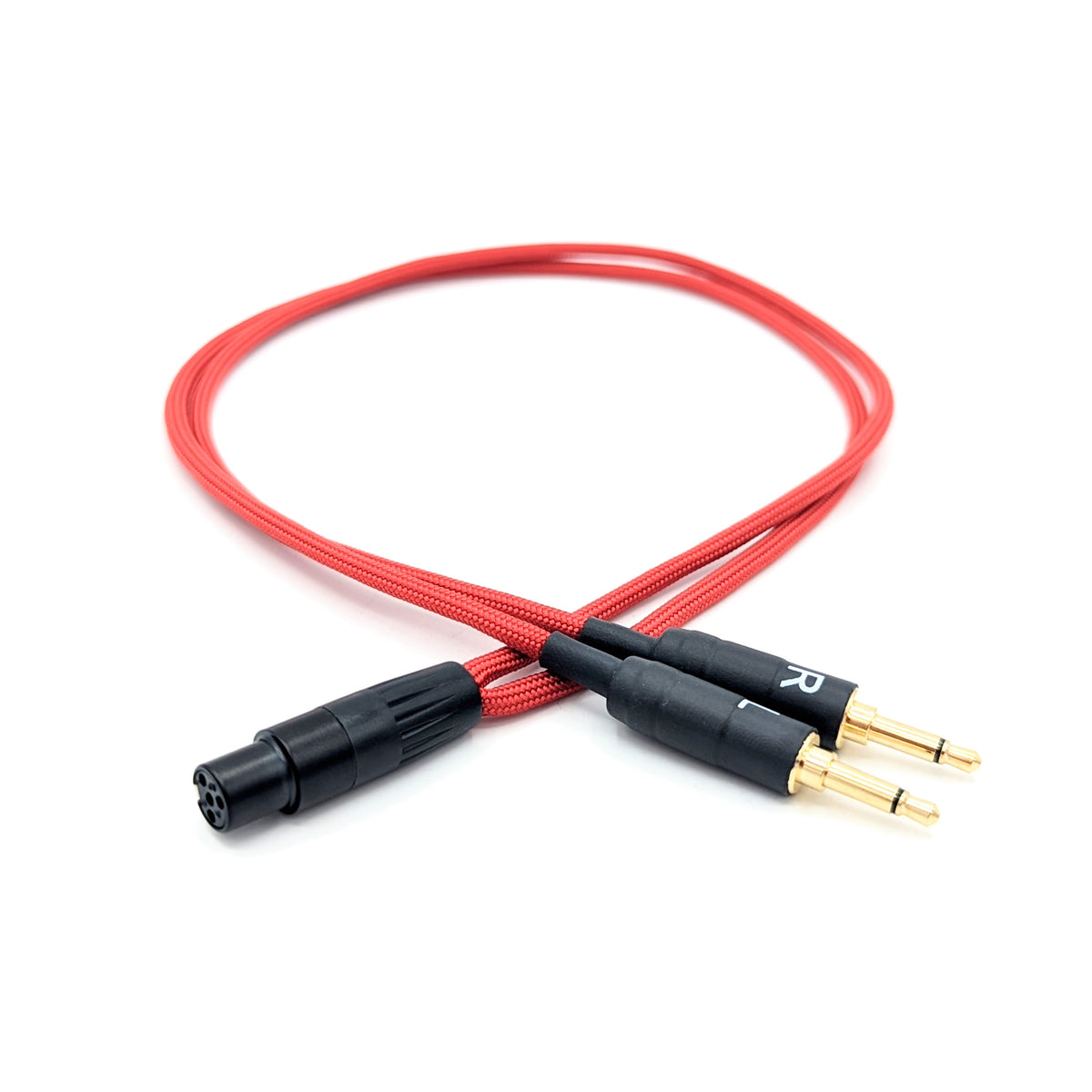 HC-9-THK-Split: Dual 3.5mm split headphone cable for Focal, Hifiman, H ...