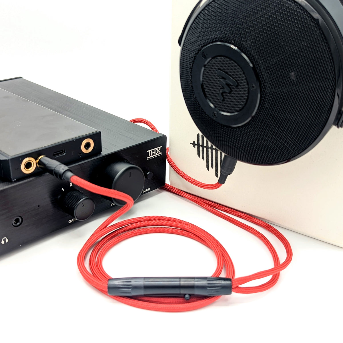 HC-9-THK-Split: Dual 3.5mm split headphone cable for Focal, Hifiman, H ...