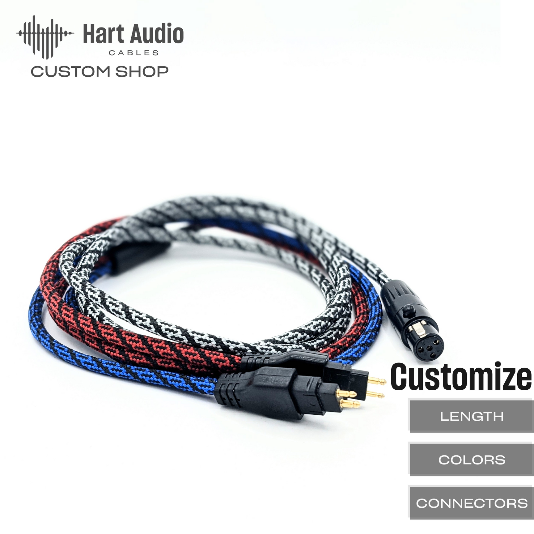 Custom Headphone Cables – Hart Audio Cables